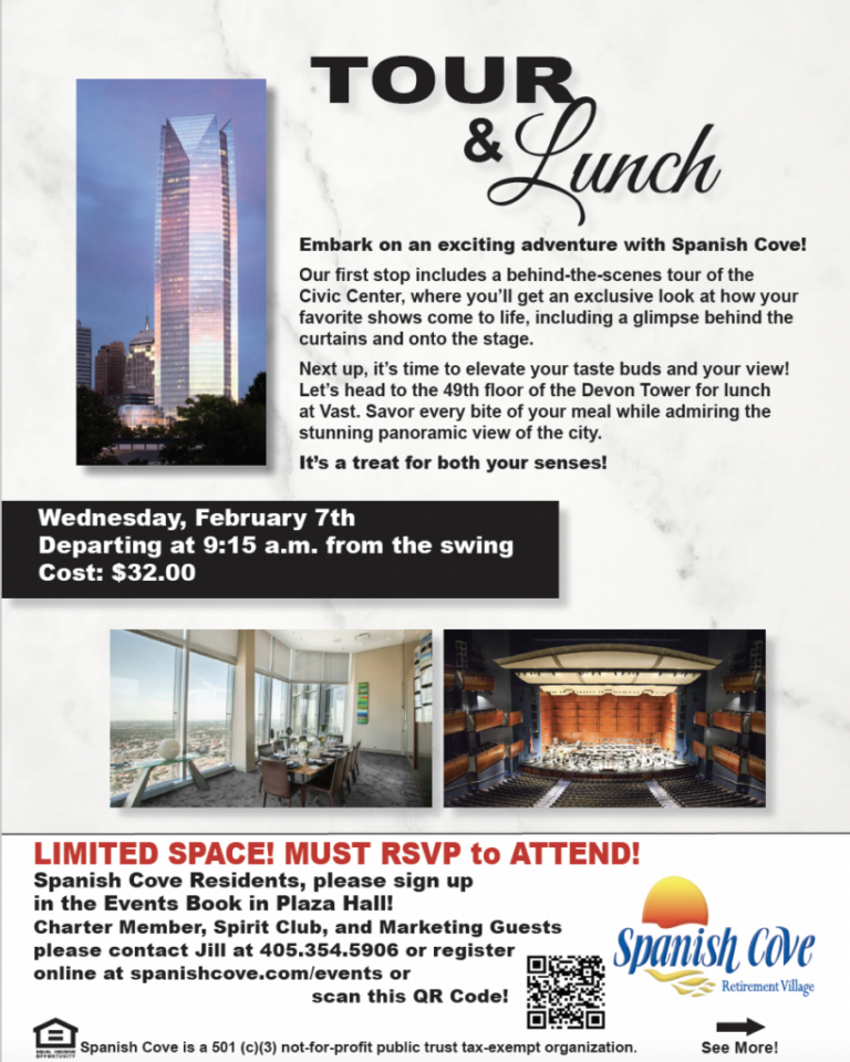 Spanish Cove Village Upcoming Events in Yukon, OK